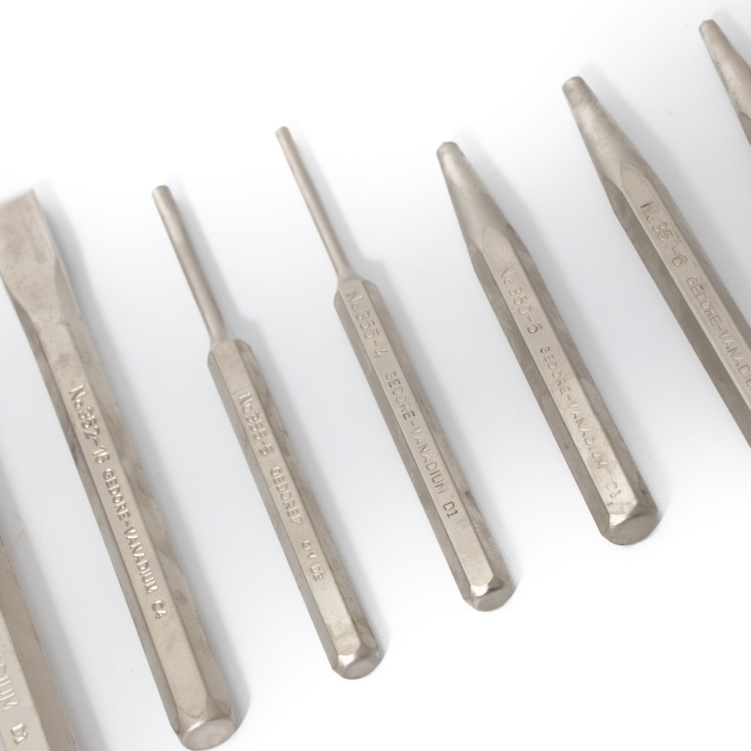 Juego De Punzones Corta Hierros Ref.246A - Bulonfer