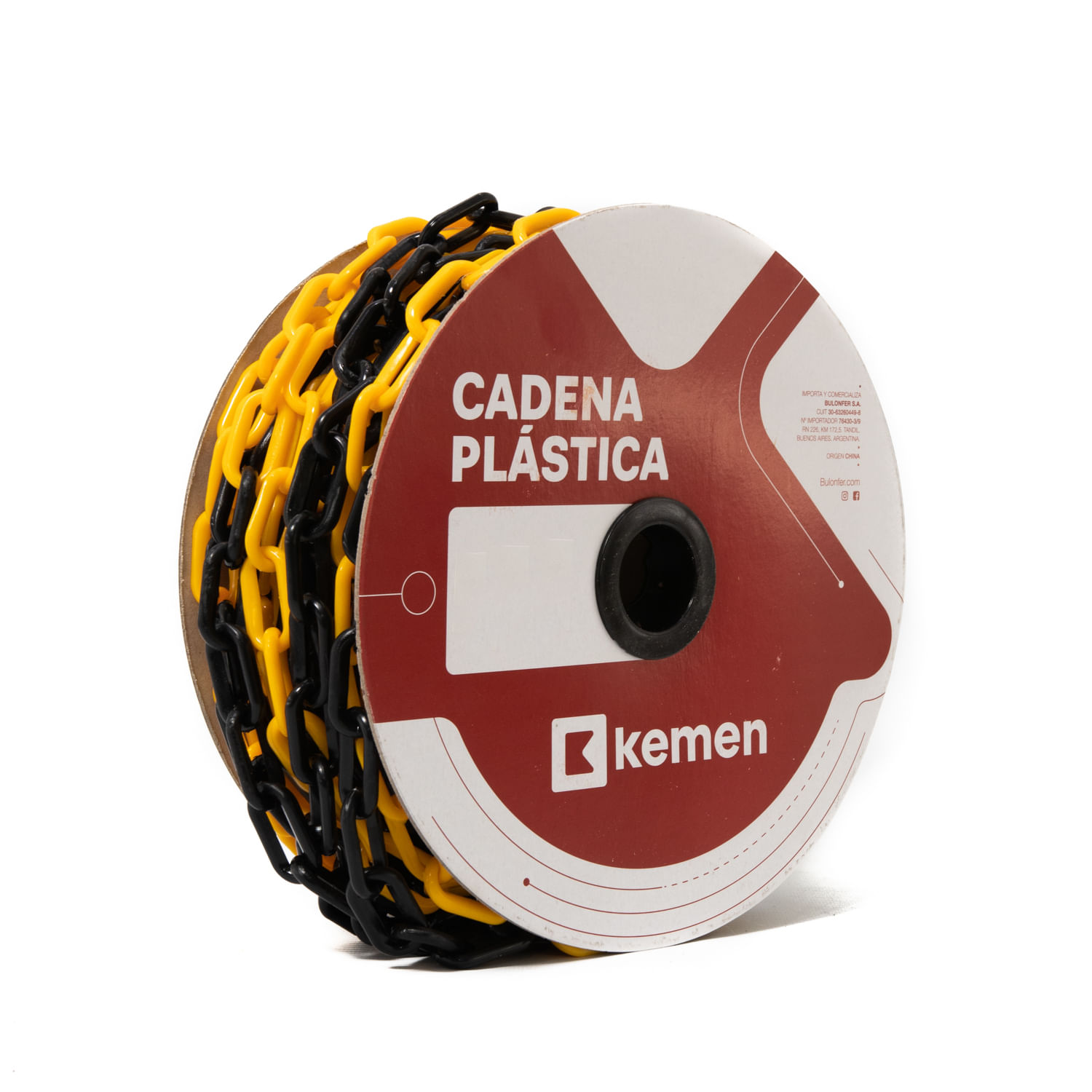 Cadena Plástica 6Mm x 25Mt - Bulonfer