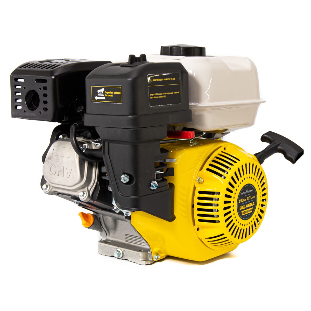 Motor A Explosión Naftero 6.5 Hp Ohv Eje Horizontal - Bulonfer