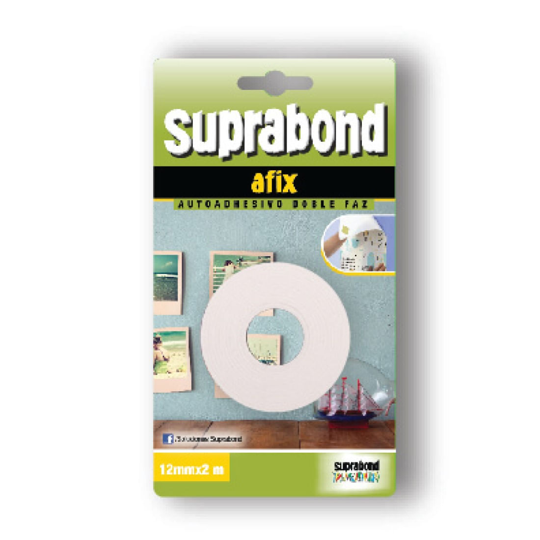 Autoadhesivo Doble Faz 12x2 - Bulonfer