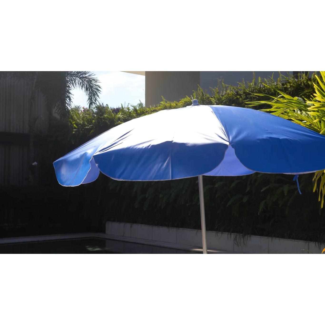 Sombrilla Azul De Jardín Playa Camping 2 Metros - Bulonfer